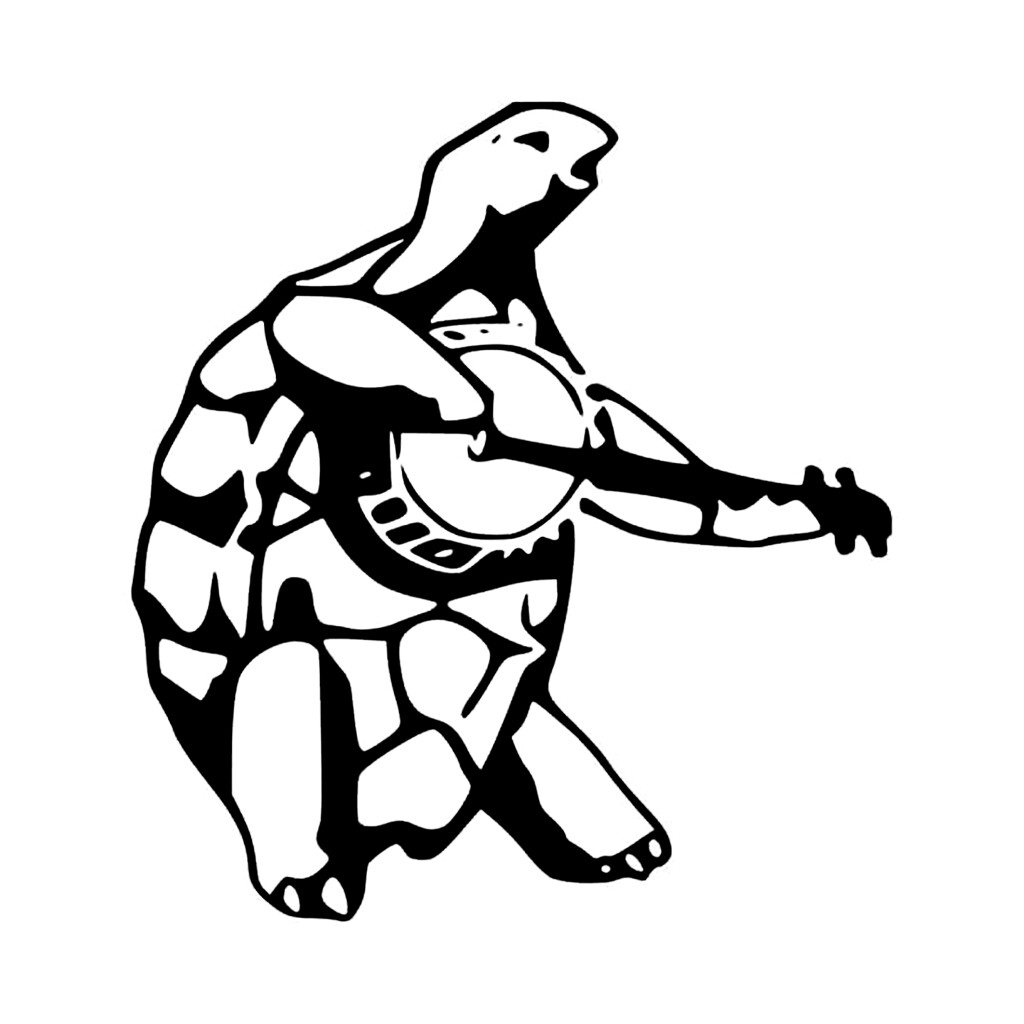 Banjo Playing Turtle Decal Sticker Hippie Gypsy Rock n Roll Yeti Cup | eBay