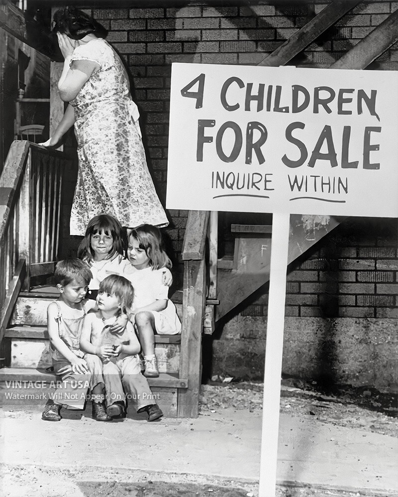 Black And White Vintage Photography Of Children
