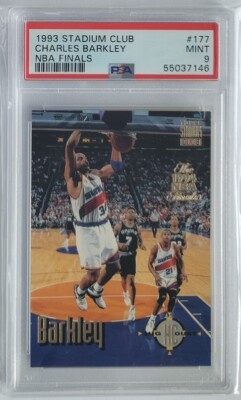 1993 Topps Stadium Club Charles Barkley NBA Finals #177 PSA 9 | eBay