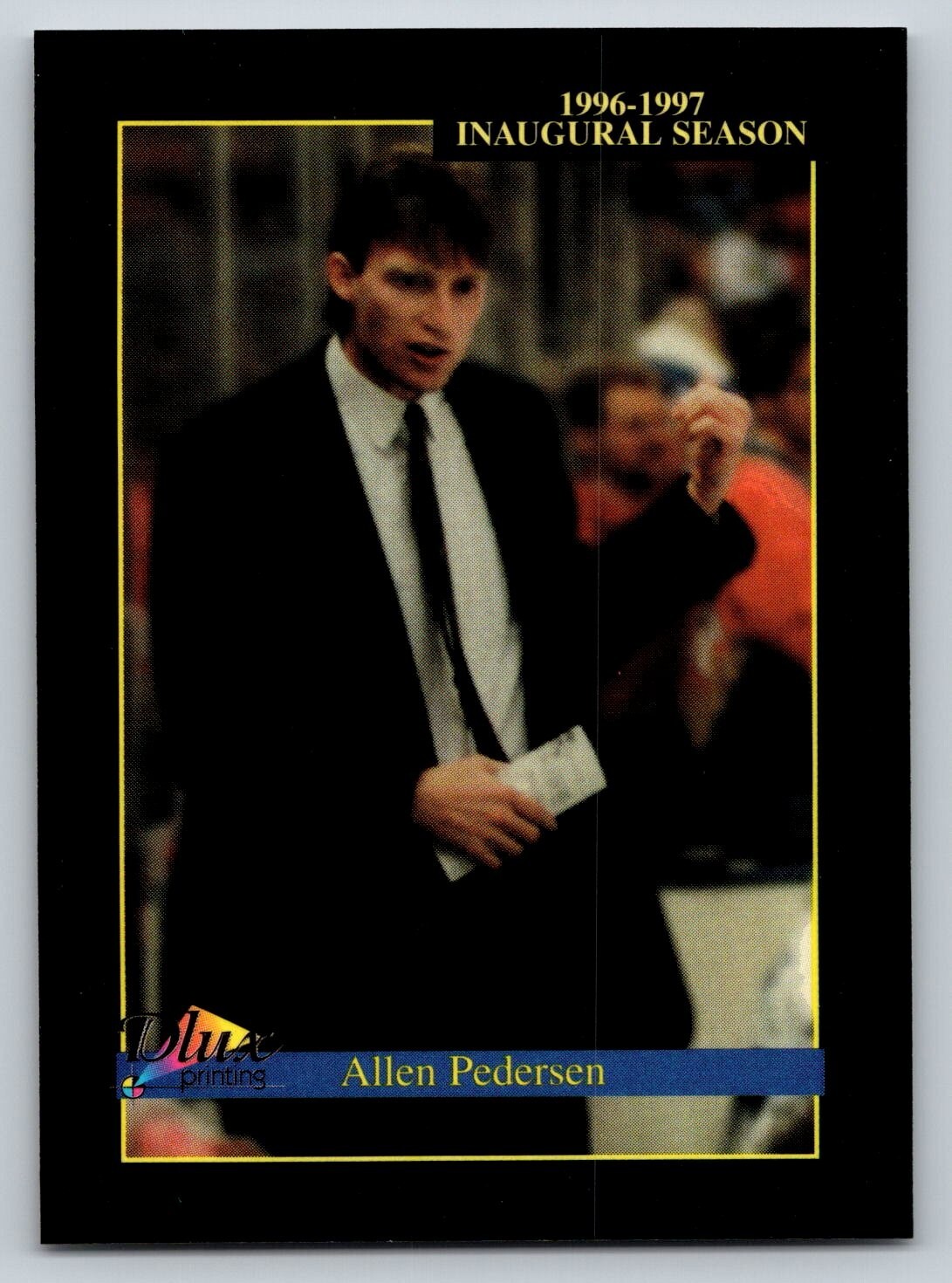 Allen Pedersen 1996-97 Pensacola Ice Pilots | eBay