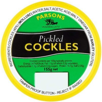 Parsons Pickled Cockles Jar, 155g Free Shipping Au | eBay Australia
