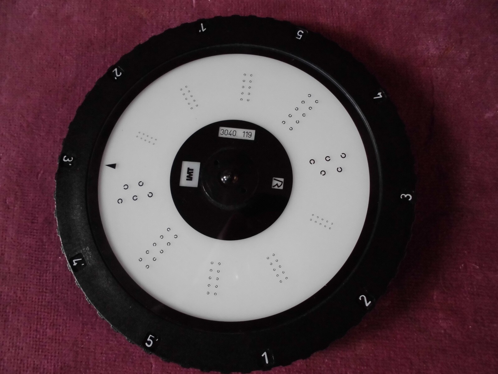 Rodenstock R10 R12 R20 Testscheibe VISTEC Sehtestscheibe 3040.119 ...