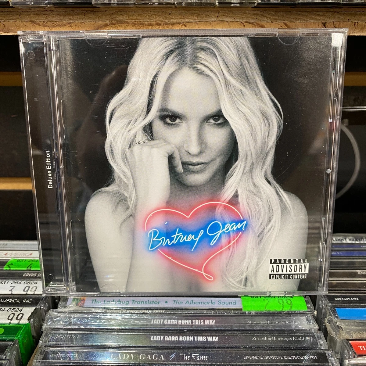 Britney Jean Deluxe Album Cover