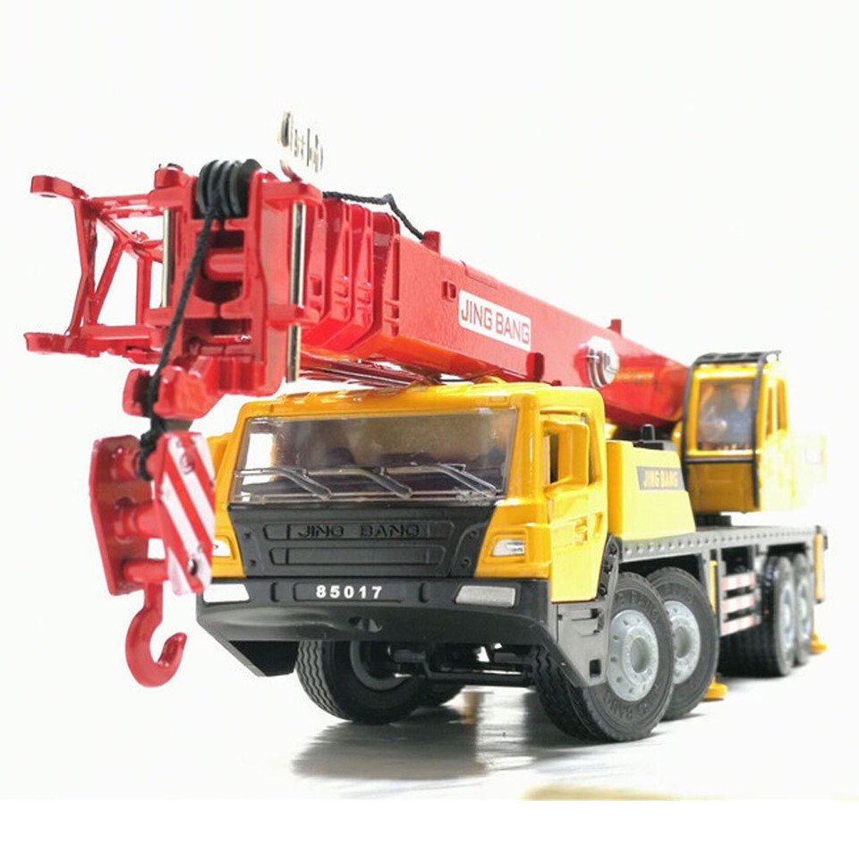 Mega Crane Truck Toy Diecast Construction Vehicle Kids Toys for Boys ...