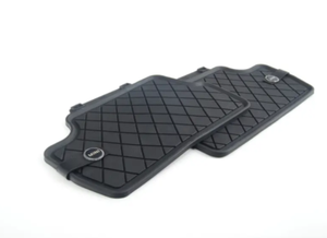 MINI Genuine All Weather Floor Mats Essential Black Rear For F56 ...