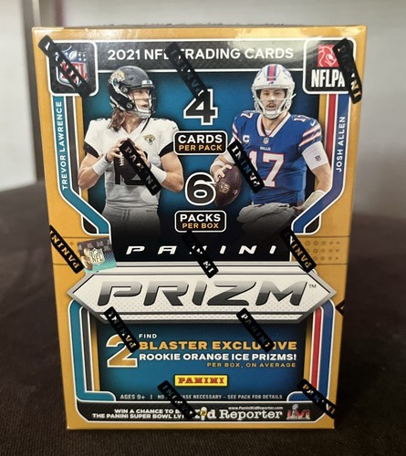2021 Panini Prizm Football NFL Blaster Box Fanatics Exclusive New ...