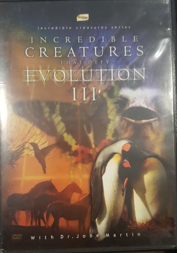 INCREDIBLE CREATURES THAT DEFY EVOLUTION III DVD RARE DELETED NATURE ...
