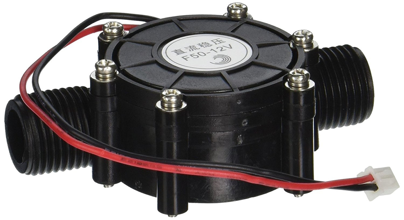 DC Water Turbine Generator Water 12V DC 10W Micro-hydro Water Charging ...