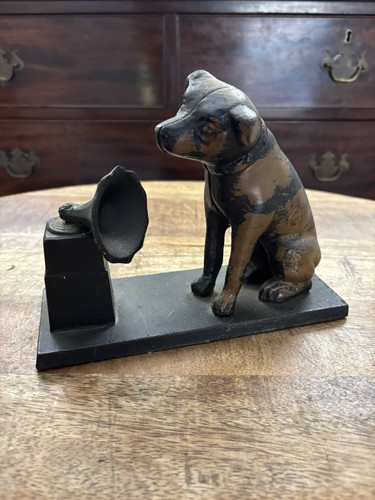 Vintage Nipper the RCA Victor/Victrola Dog and Phonograph Cast Iron 8 ...