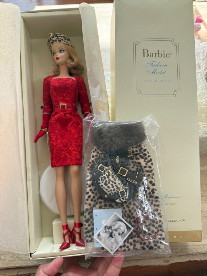 Red Hot Reviews Silkstone Barbie Doll 9,700 WW Gold Label K7918 | eBay