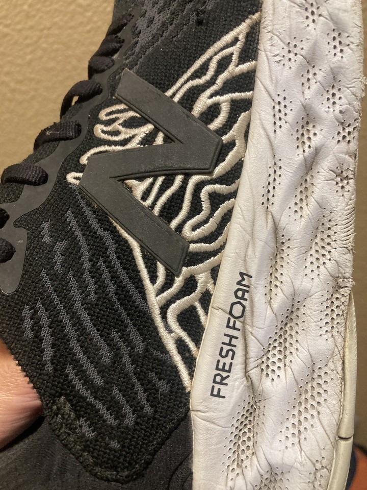 New Balance Fresh Foam X 1080v10 Running Shoes Black Sneakers Mens 10 ...