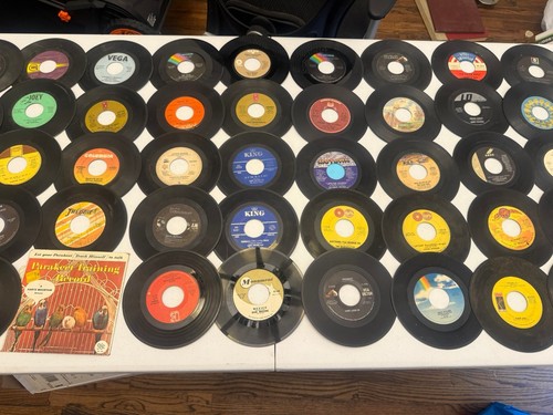 Lot Of 43 45's Records Jukebox 7" 45 rpm Mixed Genres | eBay