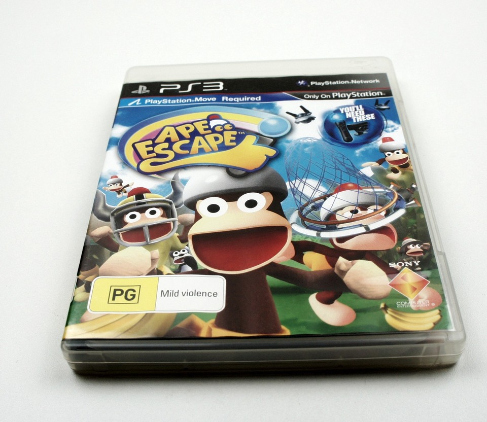 Ape Escape Sony PlayStation 3 PS3 Game Complete With Manual PAL - Free ...