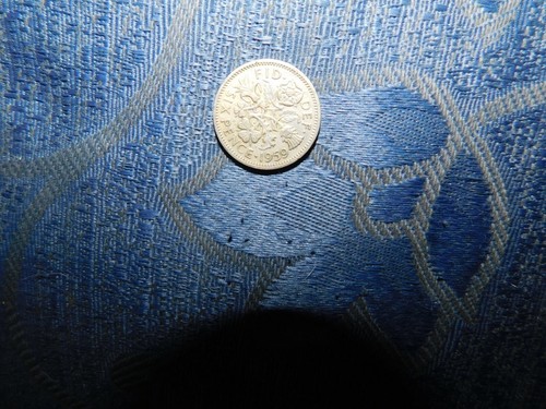 COLLECTABLE SIX PENCE TANNER COIN SIXPENCE 1959 QUEEN ELIZABETH II #3 ...