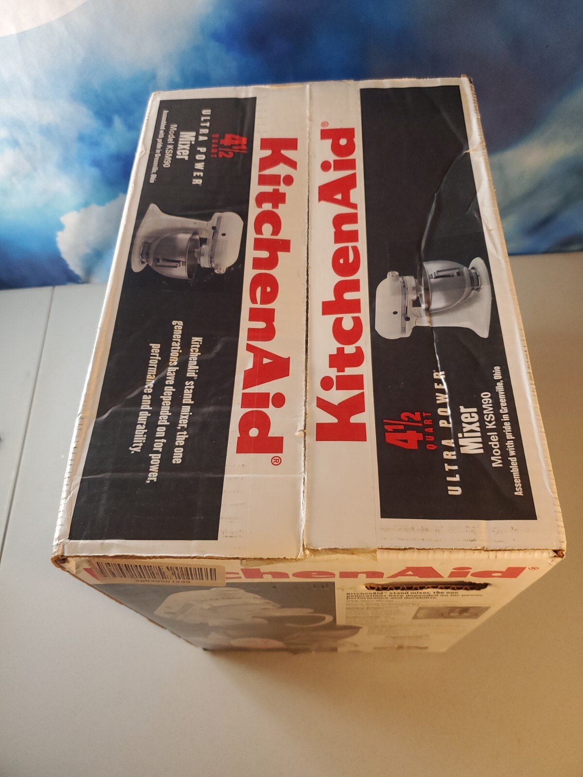 White+KitchenAid+KSM90+300W+Ultra+Power+Stand+Mixer for sale online | eBay