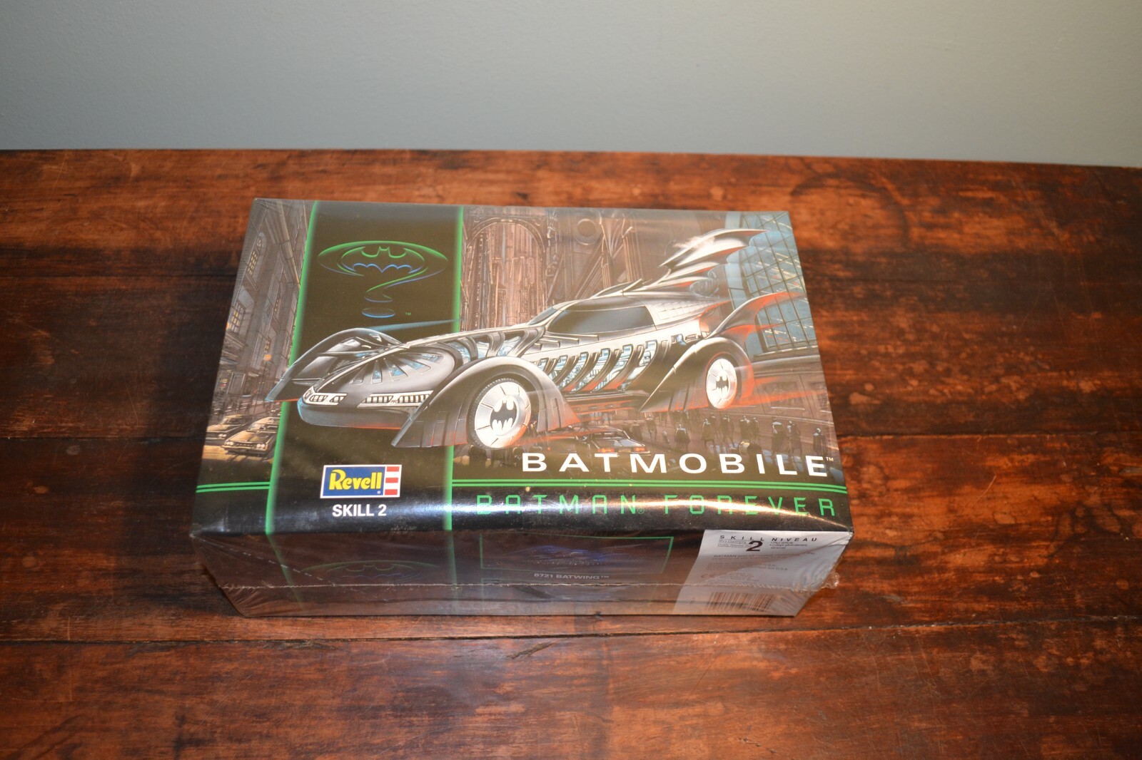Vintage REVELL 6720 1/25 BATMAN FOREVER BATMOBILE MODEL KIT NEW SEALED ...