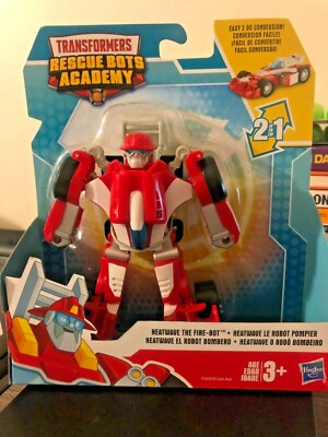 TRANSFORMERS Rescue Bots Academy Heat Wave Fire-Bot Truck playskool ...