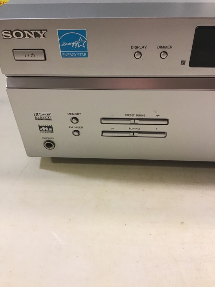 Sony STR-K665P Vintage Digital Audio Control Center Bundle 5 Speakers ...