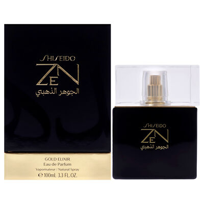Zen Gold Elixir by Shiseido for Women - 3.3 oz EDP Spray | eBay