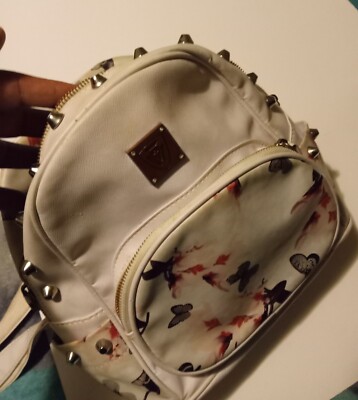 Mini Book bag accessory used with small details. | eBay