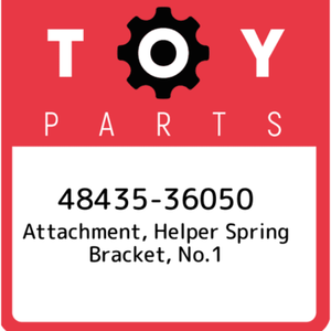 48435-36050 Toyota Attachment, helper spring bracket, no.1 4843536050 ...
