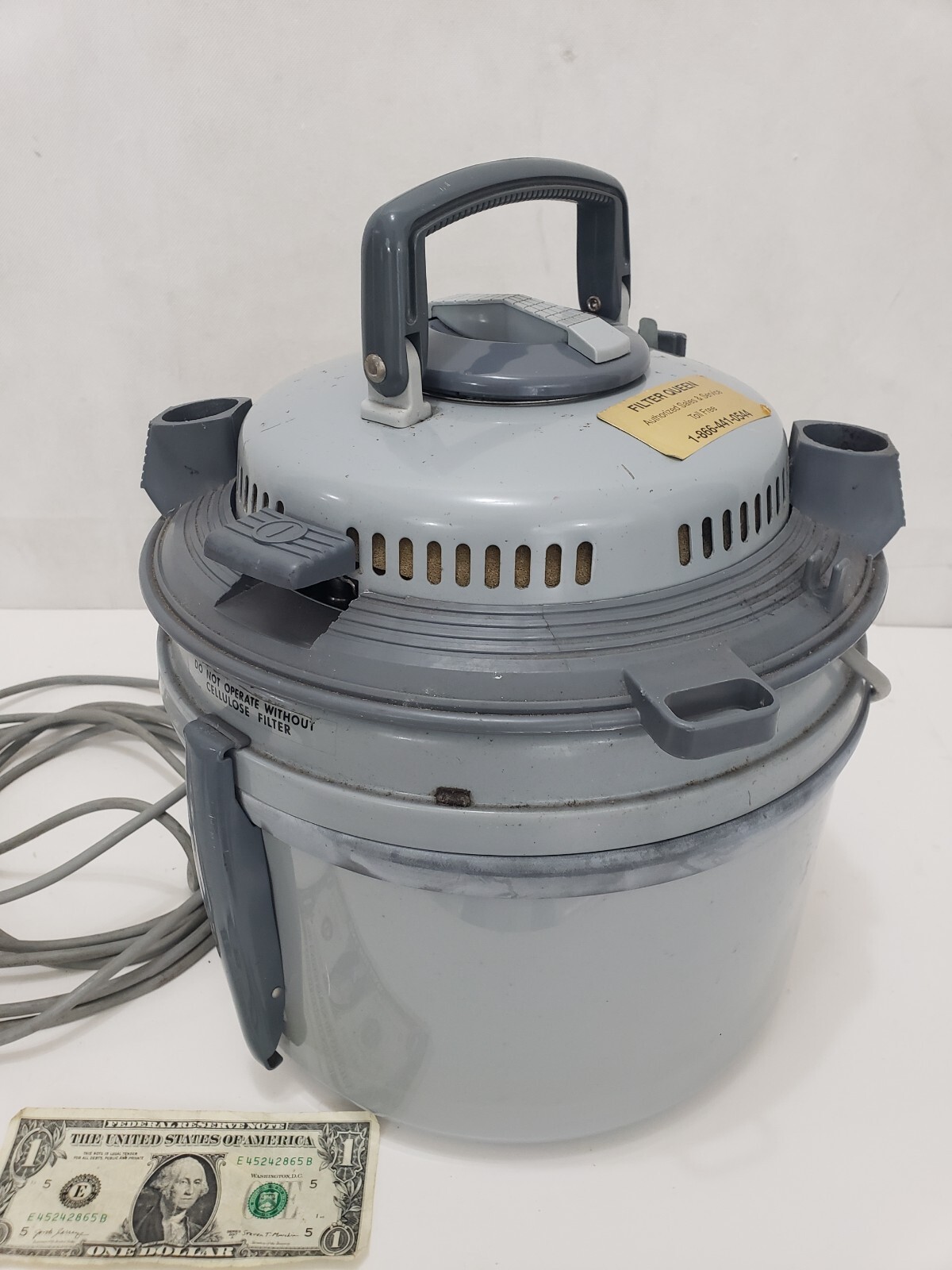 Empress EM-93 Vacuum Main Base Unit Gray Color - Filter Queen Motor | eBay