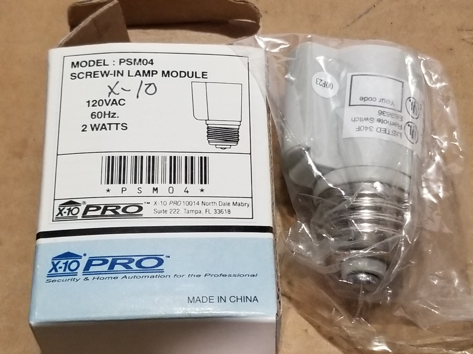 X10 Pro Screw-In Lamp Dimmer Module PSM04 NEW | eBay