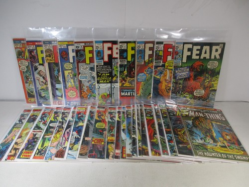 Fear 1-31 COMPLETE SET High Grade Scary Monsters Man-Thing 1970-75 (s ...