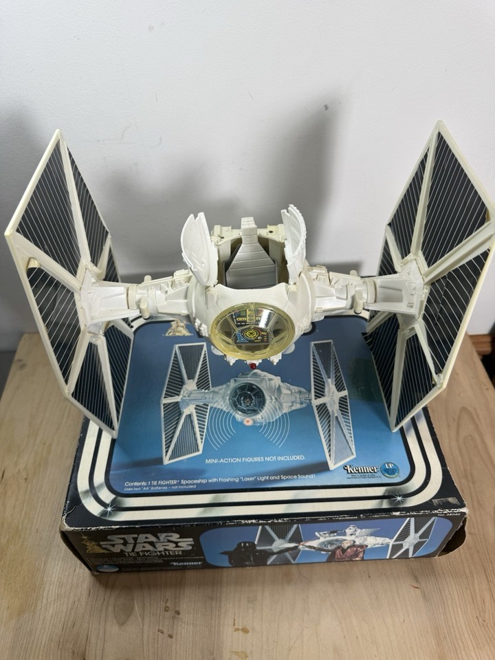 1978 Kenner Star Wars TIE Fighter w/ Box – Vintage Original Ship | eBay