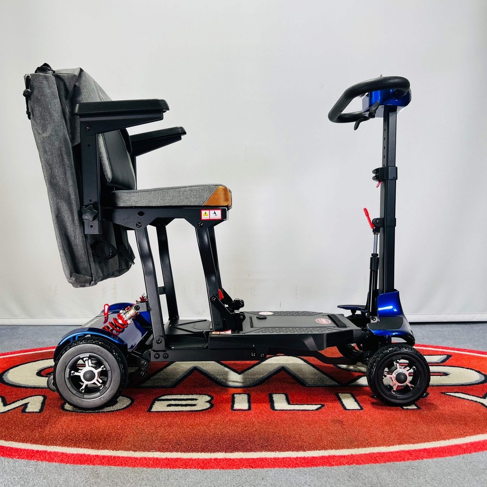 MUICKSANDY F3 PORTABLE BOOT FOLDING MOBILITY SCOOTER BUGGY - 17KGS ...