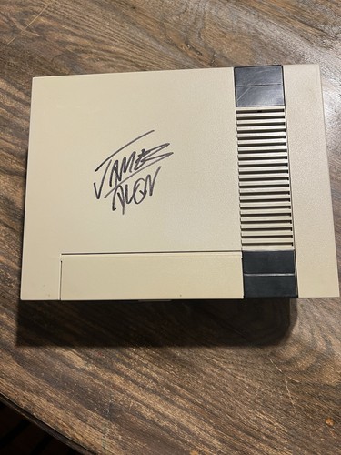 Nintendo Entertainment System NES Console Autographed AVGN James Rolfe ...