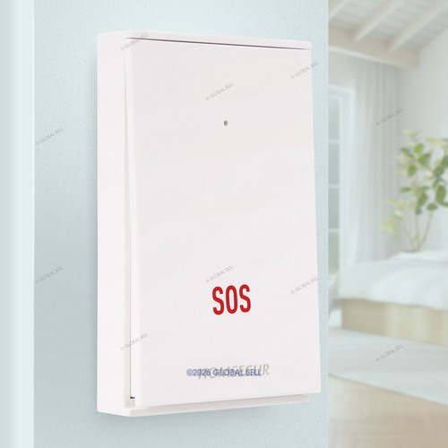 433MHz Wireless SOS Emergency Panic Button for 4G WIFI Home Alarm ...