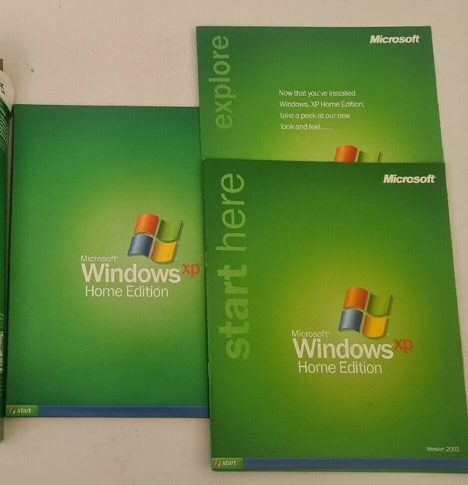 Microsoft Windows XP Home Ultra Rare Upgrade Retail version ***** | eBay UK
