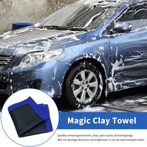1-10Pack Microfiber Clay Bar Towel Car Detailing Cleaning Washing Cloth ...