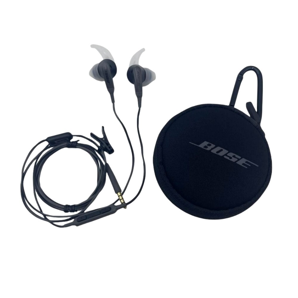 Bose SoundSport Wired In Ear Headphones Black Earphones | eBay