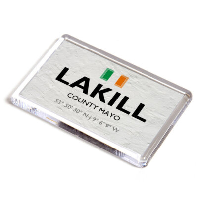 FRIDGE MAGNET - Lakill - County Mayo - Ireland - Lat/Long | eBay UK