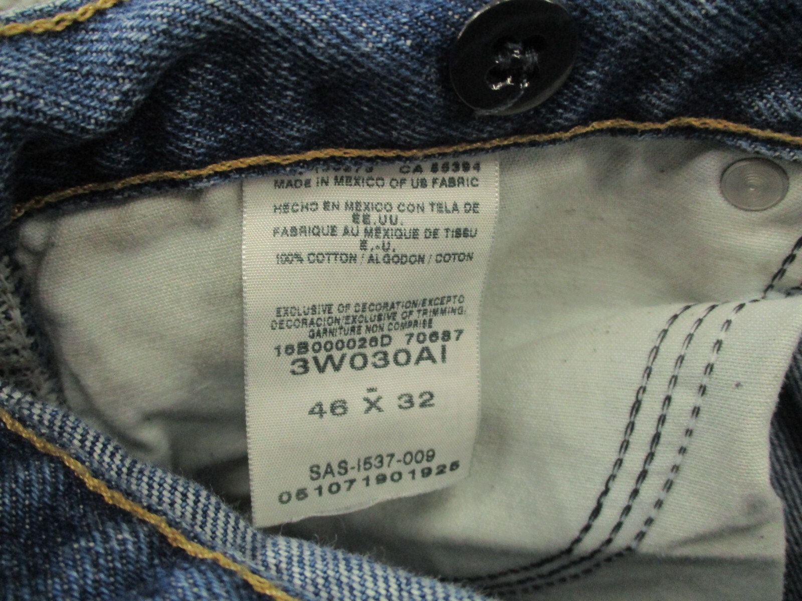 Wrangler Riggs Work Jeans Double Knee Carpenter Blue … - Gem