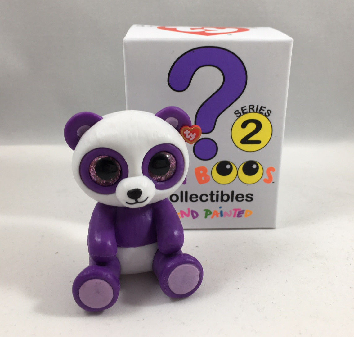 TY Beanie Boos Mini Boo BOOM BOOM the Panda SERIES 2 Collectible Figure ...