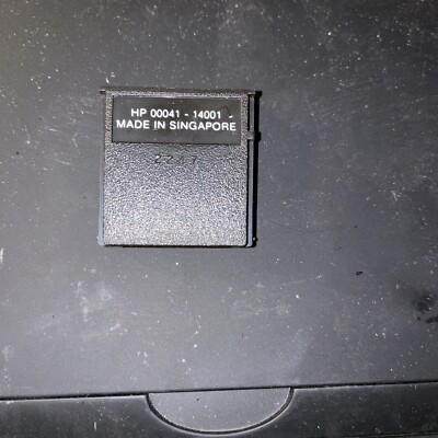 Stat 1 pac module for HP 41C calculator -- 00041-14001 | eBay