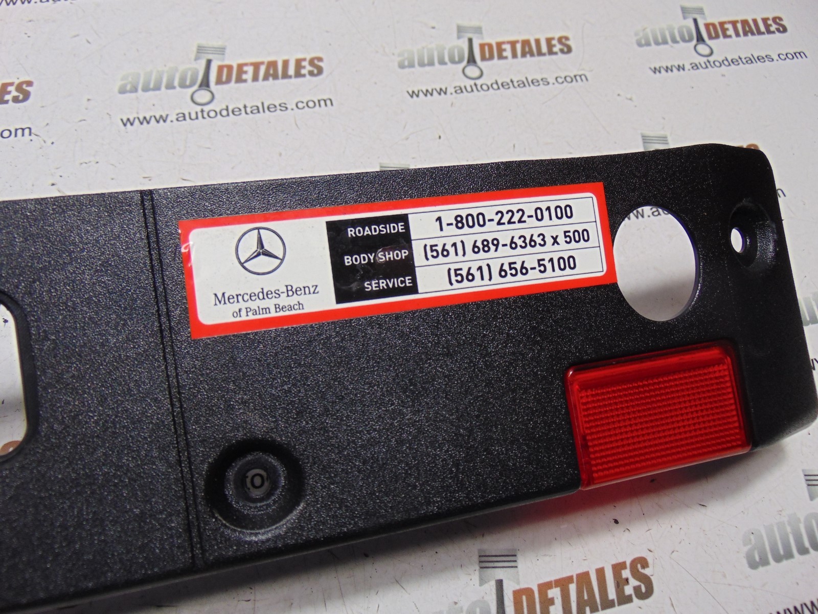 MERCEDES S CLASS W221 BOOT LID LOCK COVER TRIM A2217500693 used 2008 ...