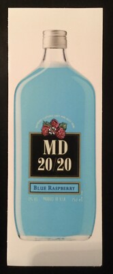 Mad Dog MD 2020 Malt Wine Liquor Beer Bottle Brewery Sticker 40oz ...