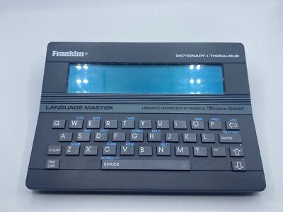 Franklin Language Master LM-2000B Electronic Dictionary Thesaurus ...