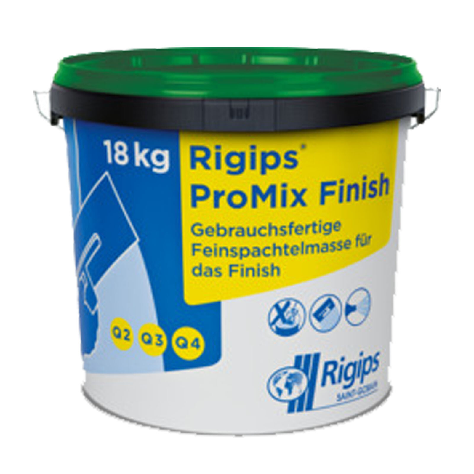 Rigips Spachtelmasse Feinspachtelmasse Pro Mix Fugen ProMix Finish 18 kg | eBay