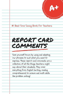 Amanda Symonds Report Card Comments (Poche) | eBay