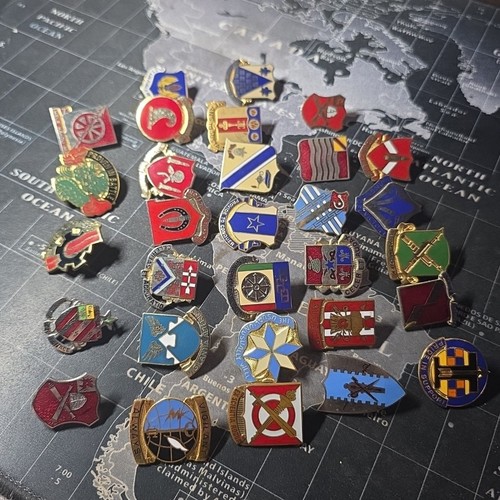 Lot of 30 US Army Military Vintage Pins DUI (All NS Meyer Marked) | eBay