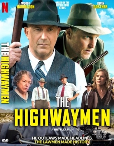 The Highwaymen (2019) Dvd Movie - Kevin Costner - Contemporary ...