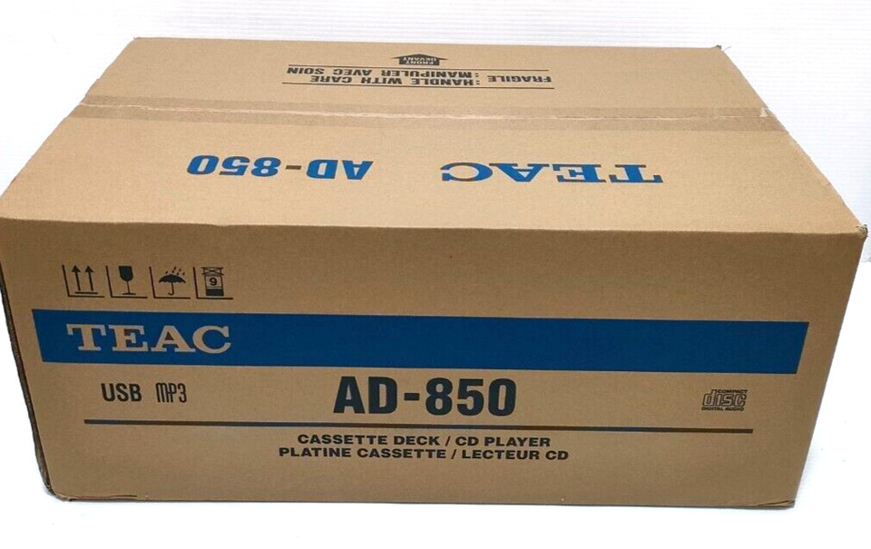 TEAC AD-850-SE Cassette Deck CD player USB Recording & Playing Dubbing ...