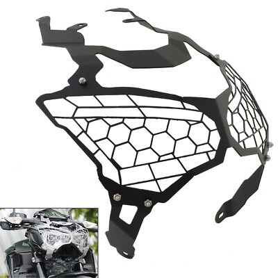 Headlight Grille Guard Screen Cover Protection Black For KAWASAKI Z900 ...