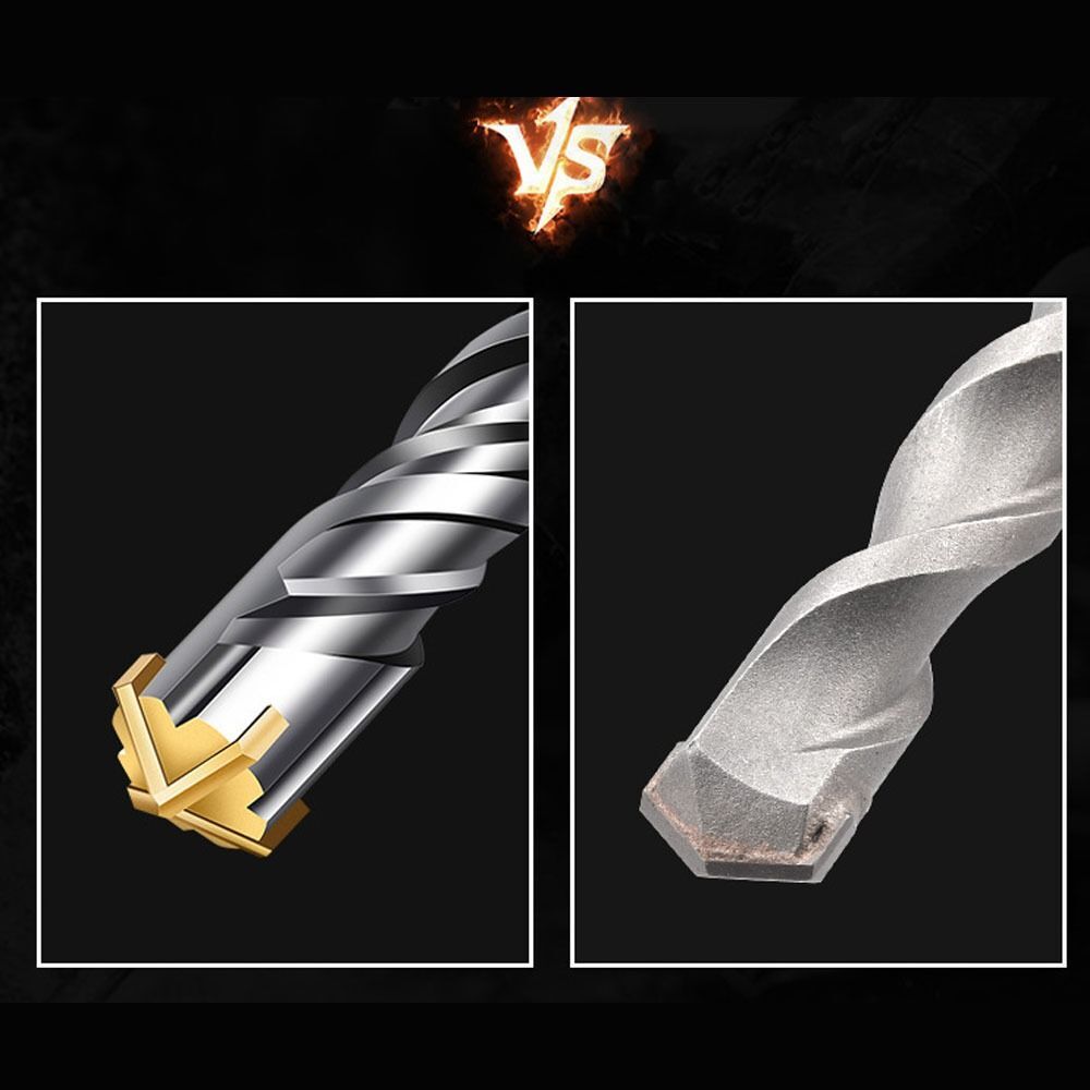 Silver Carbide Tipped for Brick Stone SDS Plus Rotary Hammer Drill Bit ...