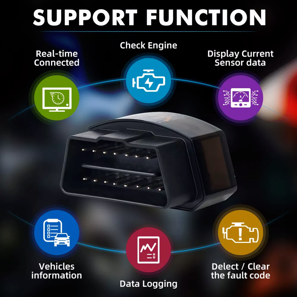 Vgate iCar Pro Bluetooth 4.0 ELM327 OBD2 Car Code Reader Scaner For IOS ...